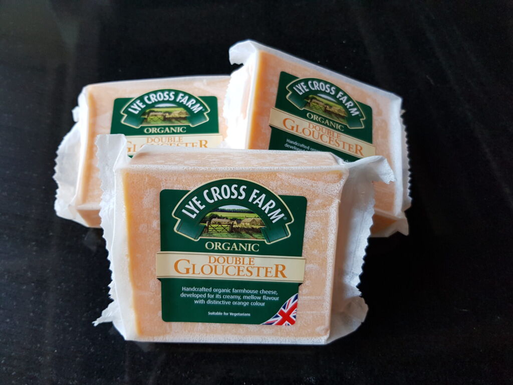 Lye Cross Organic Double Gloucester Cheese 254g - Cross Lanes