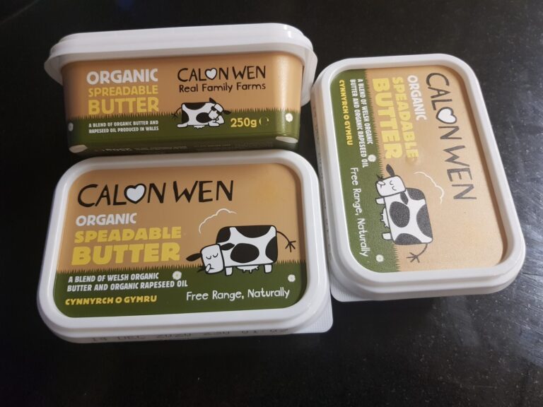 Calon Wen Organic Spreadable Butter 250g - Cross Lanes